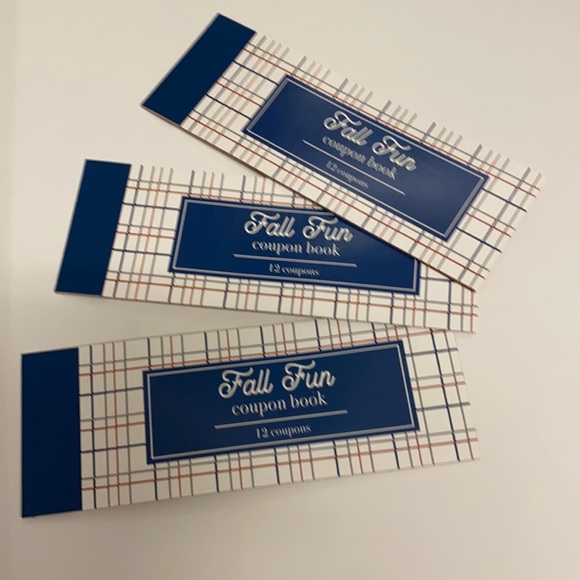 Holiday | 3 Pack Fall Fun Coupon Book12 Cteach | Poshmark